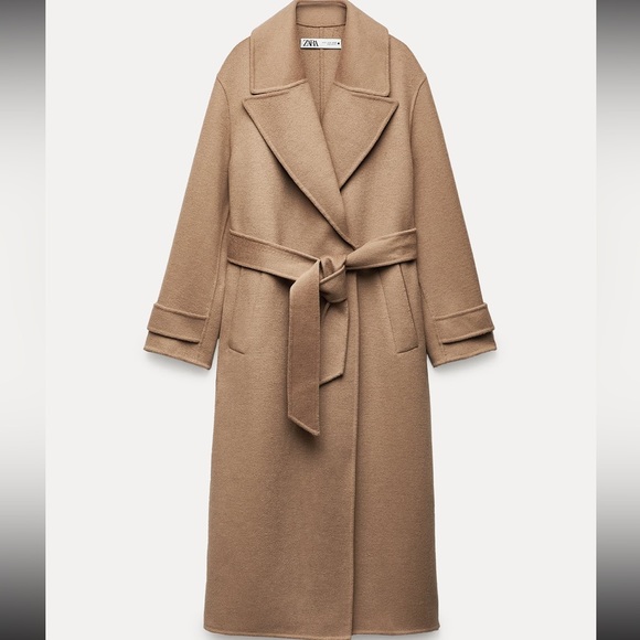 Zara | Jackets & Coats | Zara Double Faced Wool Blend Coat | Poshmark